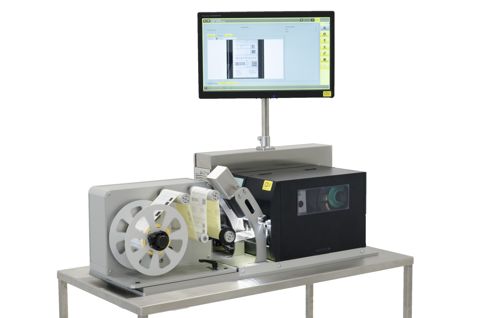 Label Quality Control with QualiVision Label Inspector